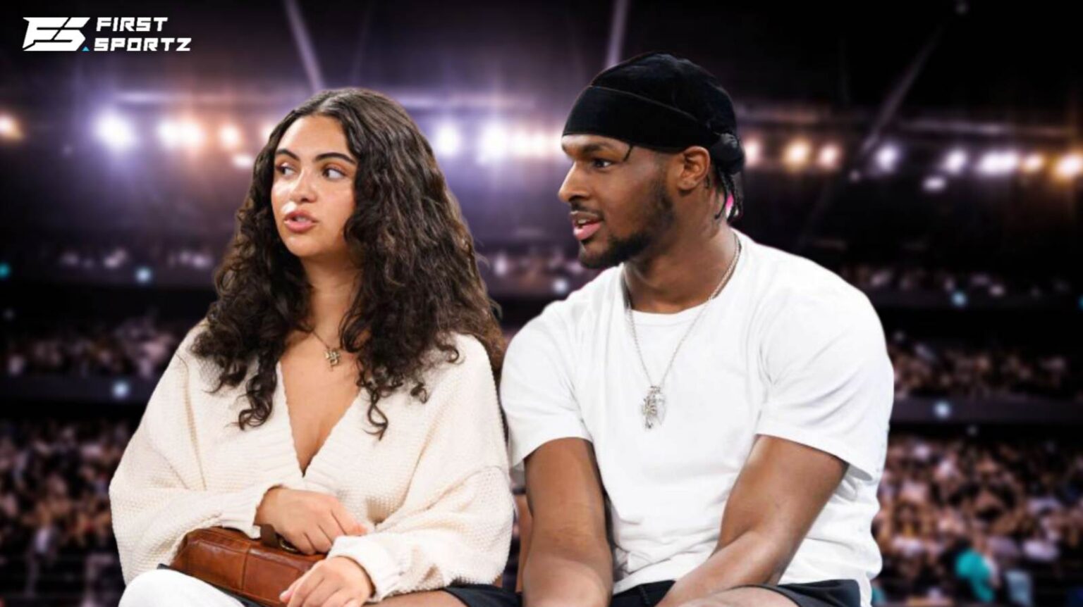 Bronny James SPOTTED with rumored girlfriend Parker Whitfield to trade ...