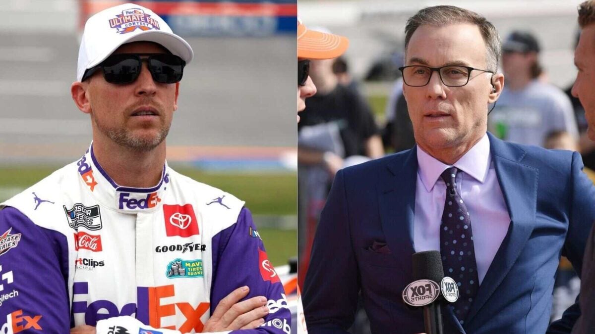 Kevin Harvick banks on Denny Hamlin to win Bristol playoff race despite ...