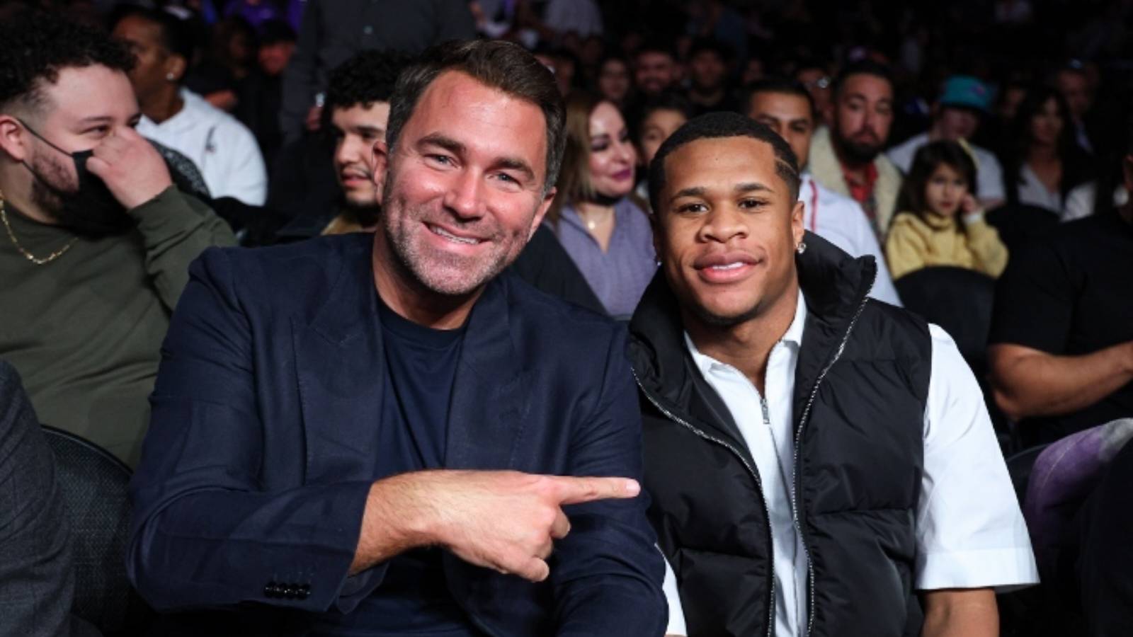 Devin Haney gets WARNING from Eddie Hearn to 'never disrespect again ...