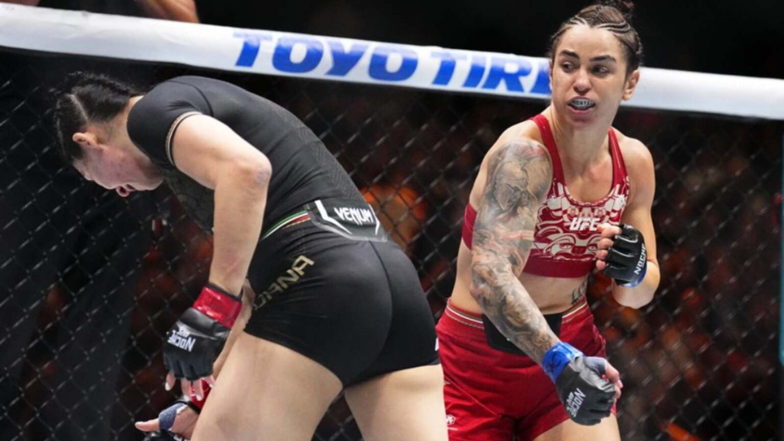 Graphic Warning! Irene Aldana sustains forehead-splitting cut at UFC ...