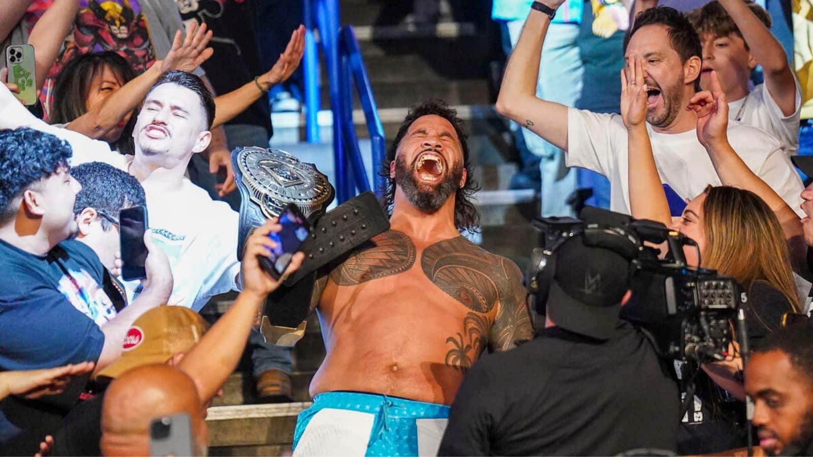 Jey Uso sends a message to his haters following emotional title victory ...