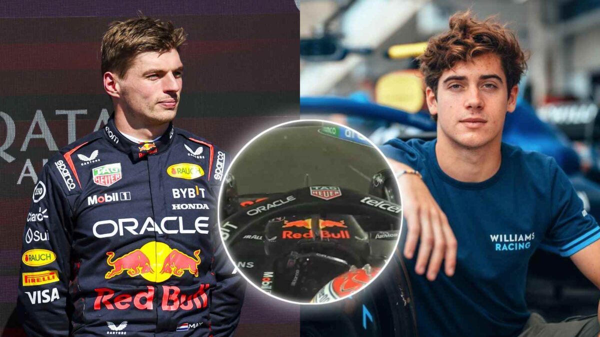 (Video) Max Verstappen laughs at 21-year-old Franco Colapinto for ...