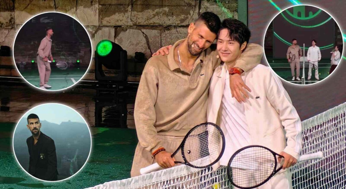 (Video) Lacoste pays tribute to Novak Djokovic as the Serb plays tennis ...