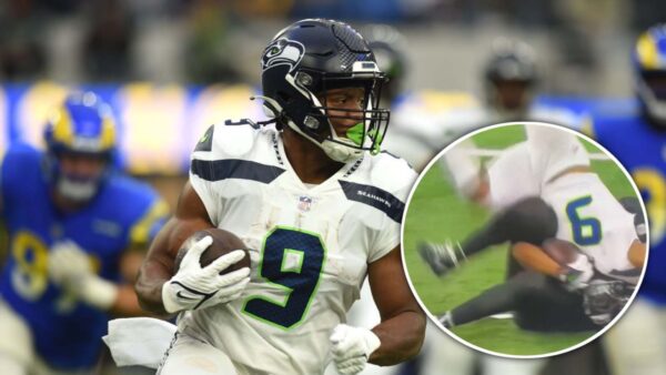 (Video) Seahawks' Kenneth Walker breaks free with an 'insane' wrestling ...