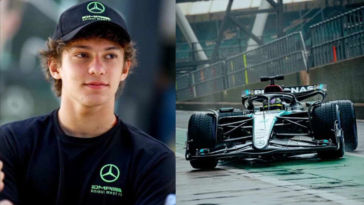 18-year-old Andrea Kimi Antonelli reveals his 'main goal' for 2025 with ...