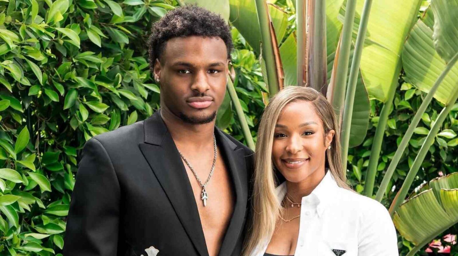 Savannah James shares RARE Bronny James baby picture on 20th birthday ...