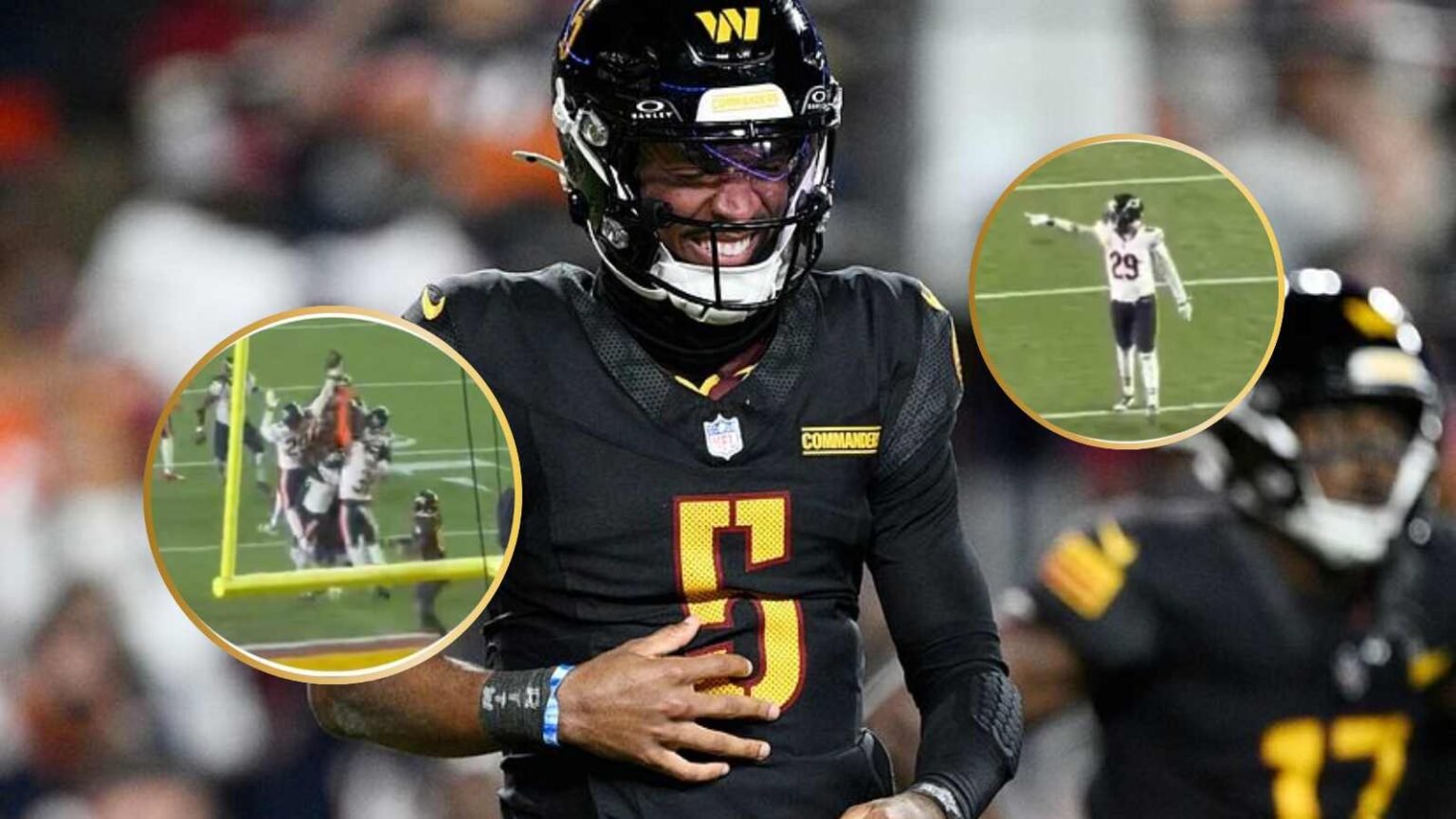 (Video) Bears DB becomes laughingstock for taunting Commanders fans ...