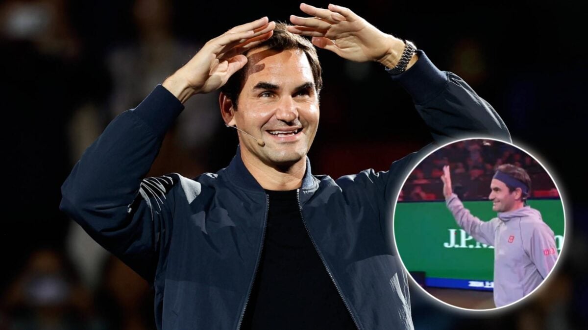 (Video) Roger Federer gets rousing reception ahead of exhibition event ...