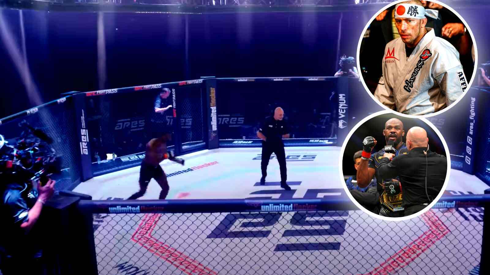 Video: Georges St-Pierre teams up with Jon Jones for UFC series 'The ...