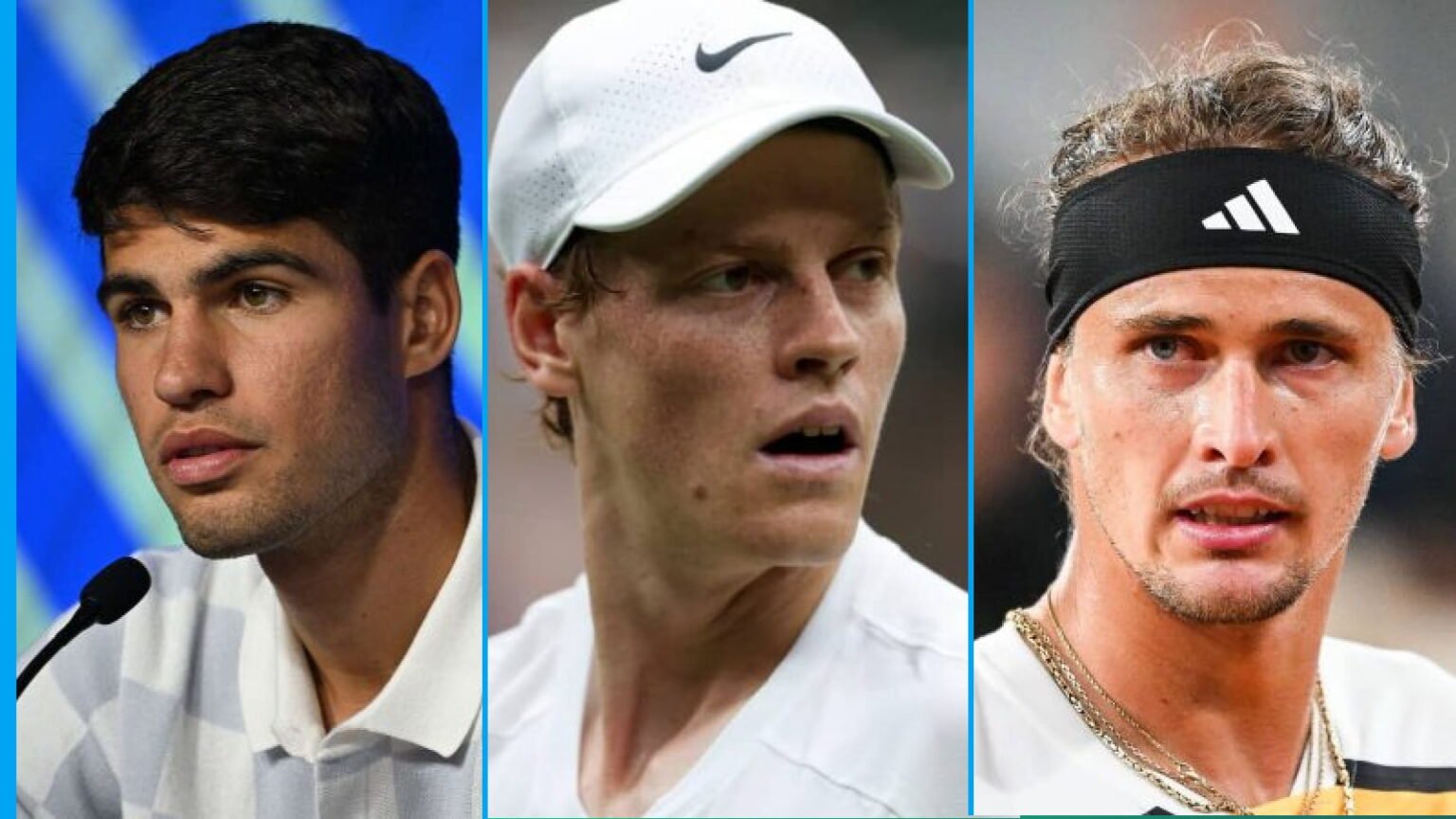 Alexander Zverev sends a message to Carlos Alcaraz and Jannik Sinner after becoming the new ...