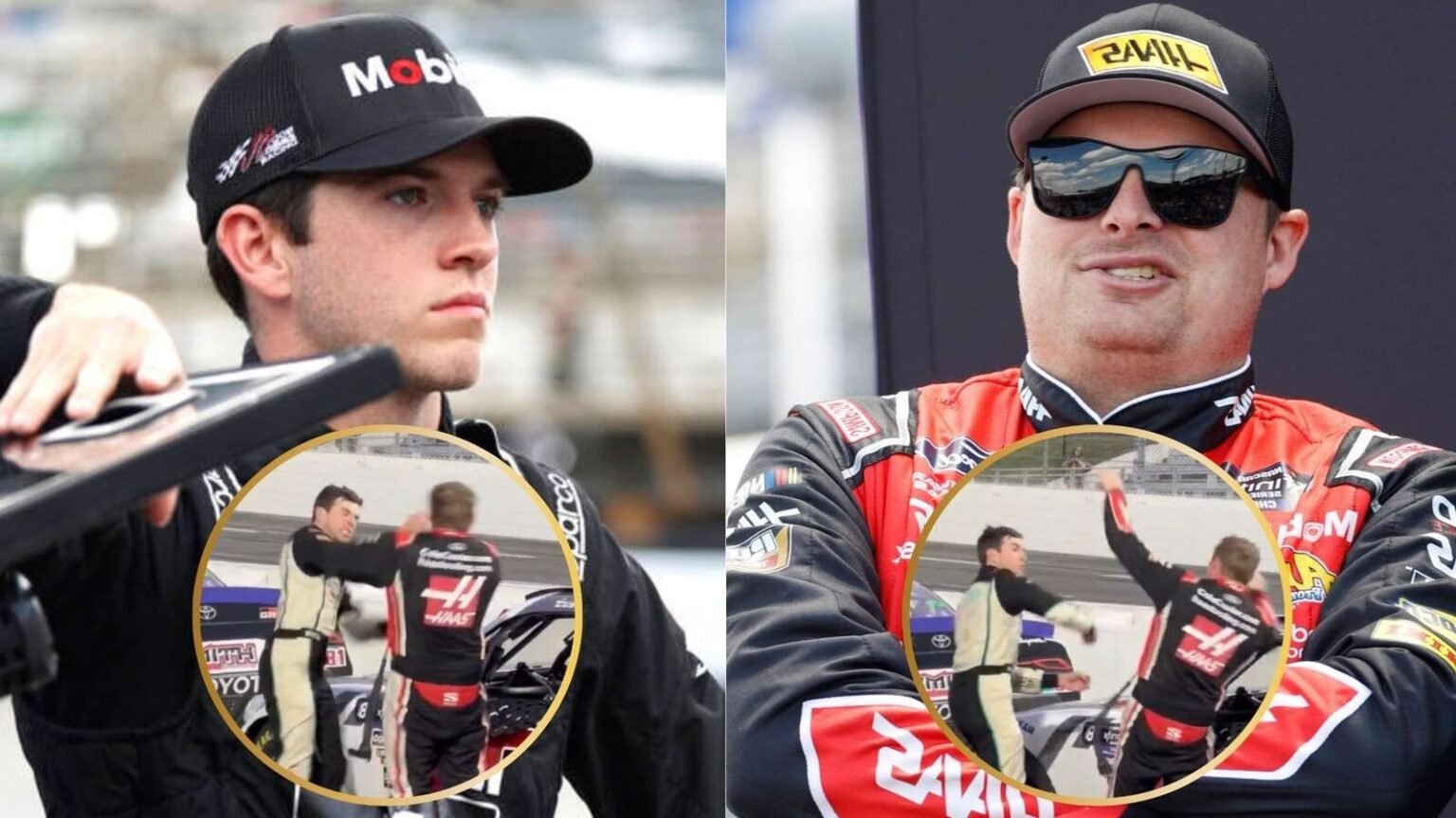 (Video) Chandler Smith punches at Cole Custer at Martinsville during ...