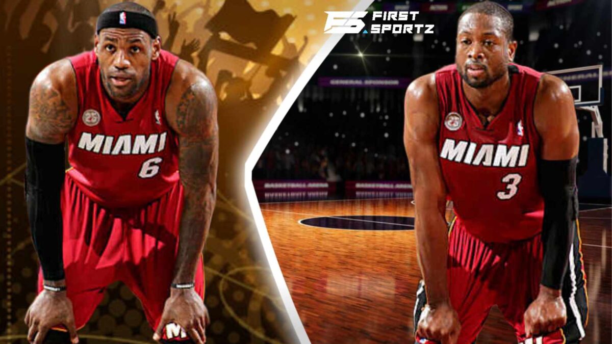 LeBron James and Dwyane Wade arranged SECRET meetings to finalize Heat ...