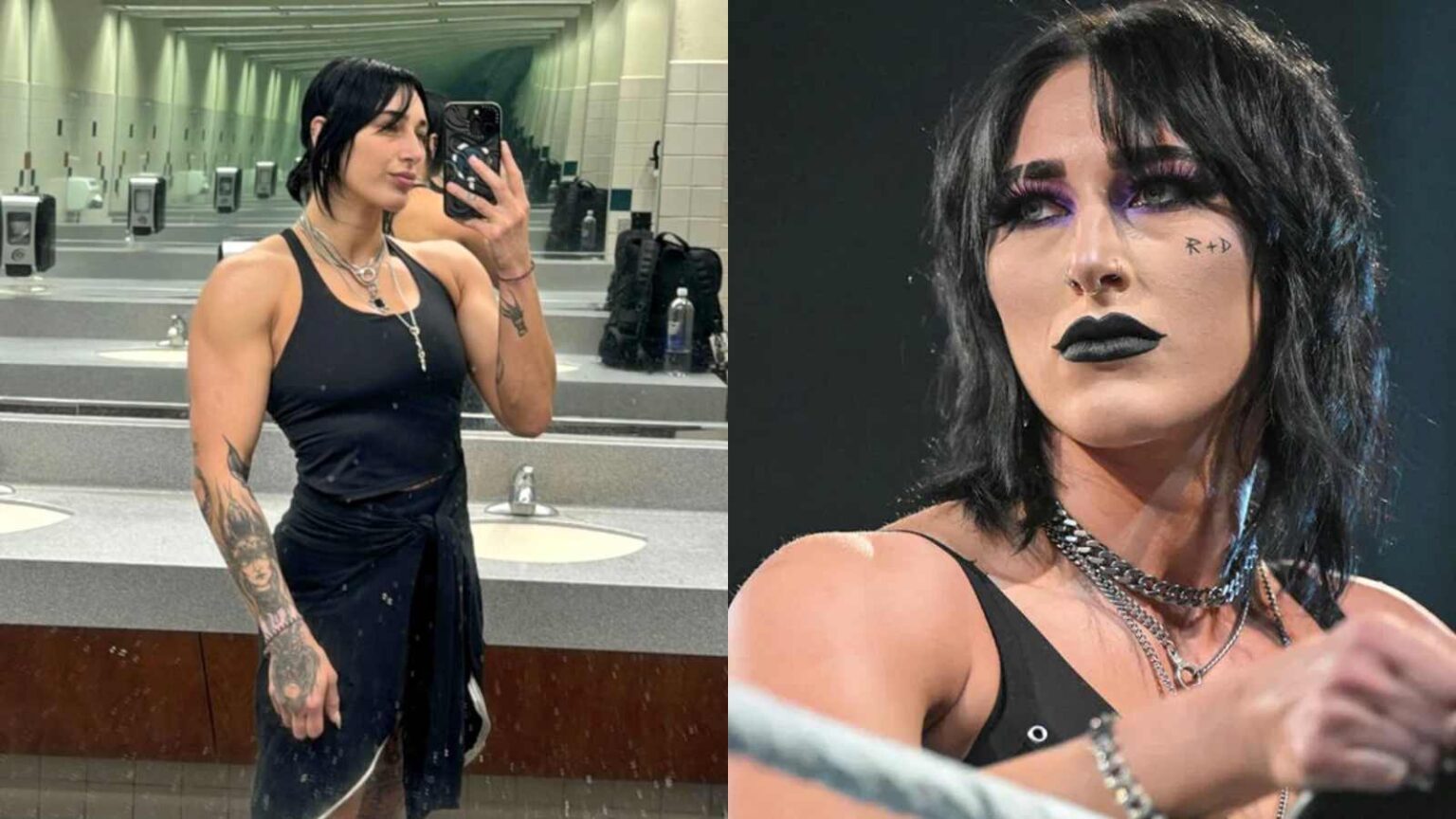 Rhea Ripley attends UFC 309 alongside 42-year-old WWE star amid injury ...