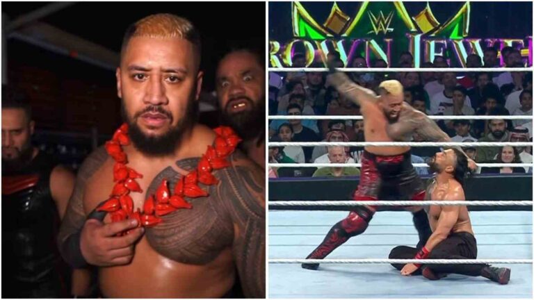 Solo Sikoa breaks silence after pinning Roman Reigns at Crown Jewel Solo Sikoa breaks silence after pinning Roman Reigns at Crown Jewel
