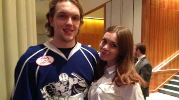Who is Andrei Vasilevskiy's wife, Kseniya Vasilevskaya?