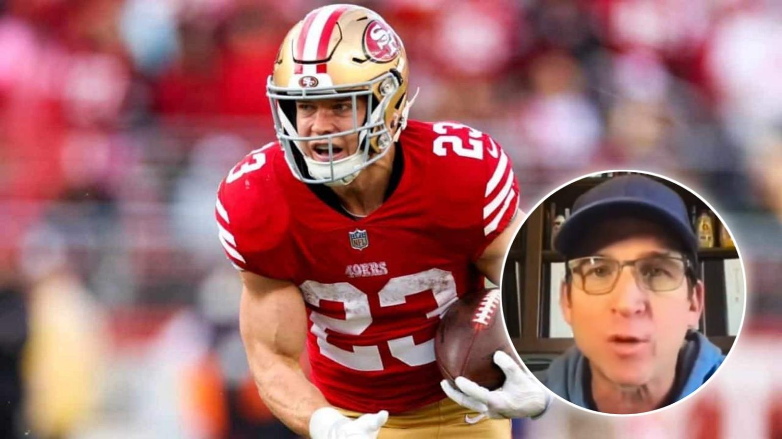 'Devastated' Ed McCaffrey gives his verdict on son Christian McCaffrey ...