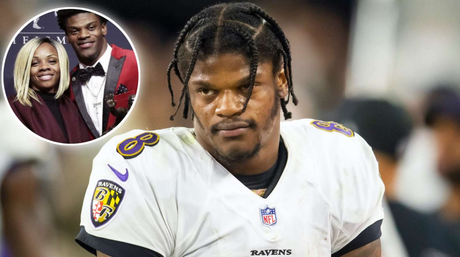 Lamar Jackson got cussed by his mom for missing opportunities to run ...