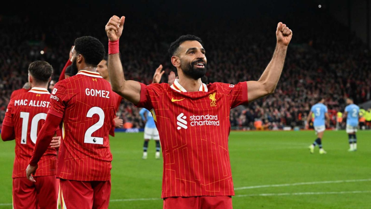 Liverpool DOMINATE Manchester City as Mohamed Salah puts League leaders ...