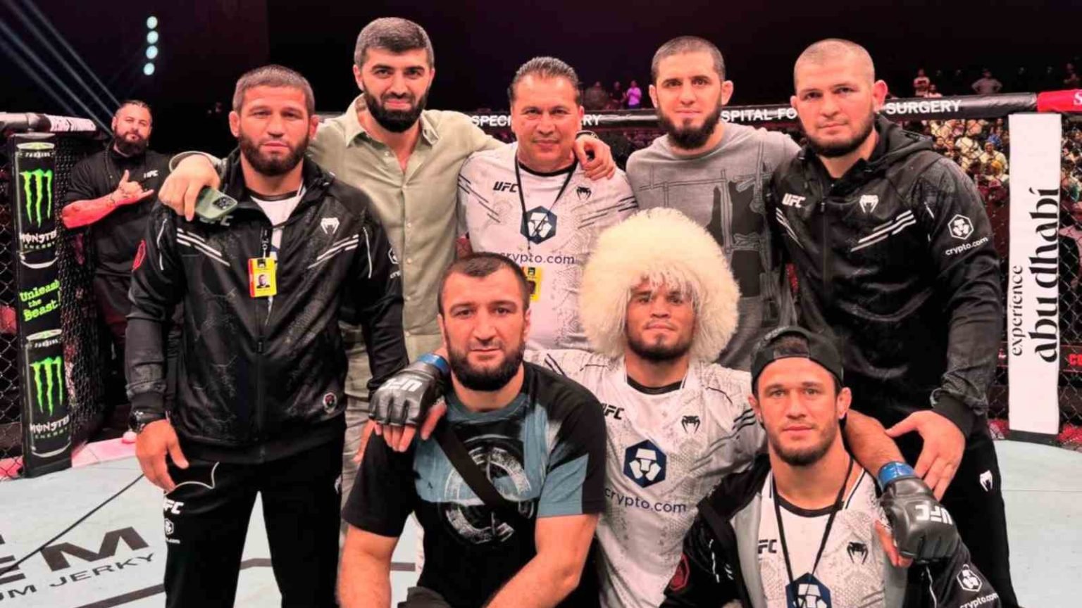 Khabib Nurmagomedov already stressing as 'brothers' Islam Makhachev and Umar Nurmagomedov fight ...