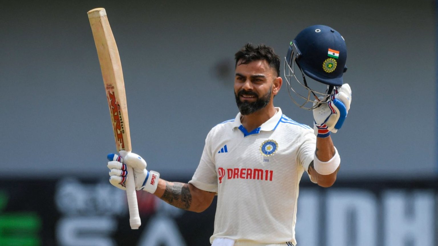 "Even Bradman never had a series where he scored in every Test match ...