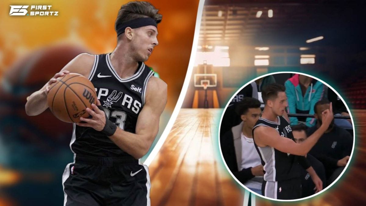 WATCH: "100k fine incoming " - Zach Collins FLIPS OFF referee risking ...