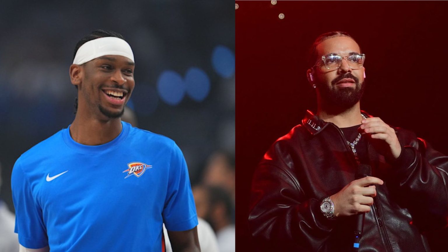 Canadian connect at NBA: Drake goes VIRAL for interactions with Shai ...