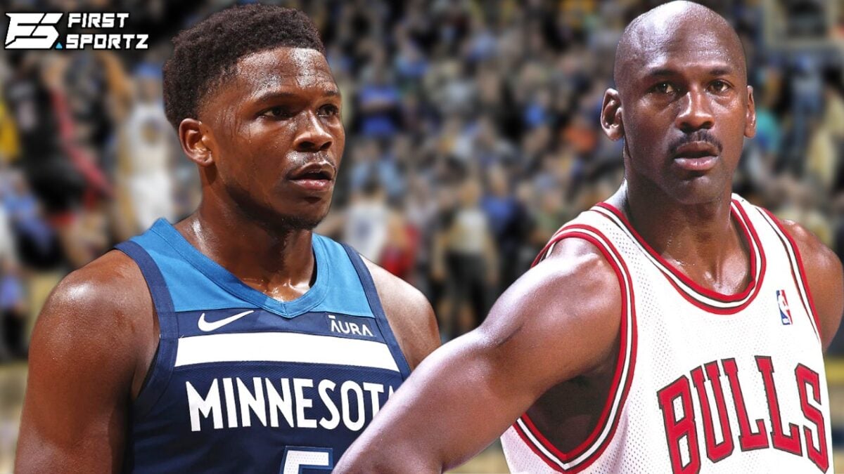 "Best father son duo" - Anthony Edwards reaching out to Michael Jordan ...