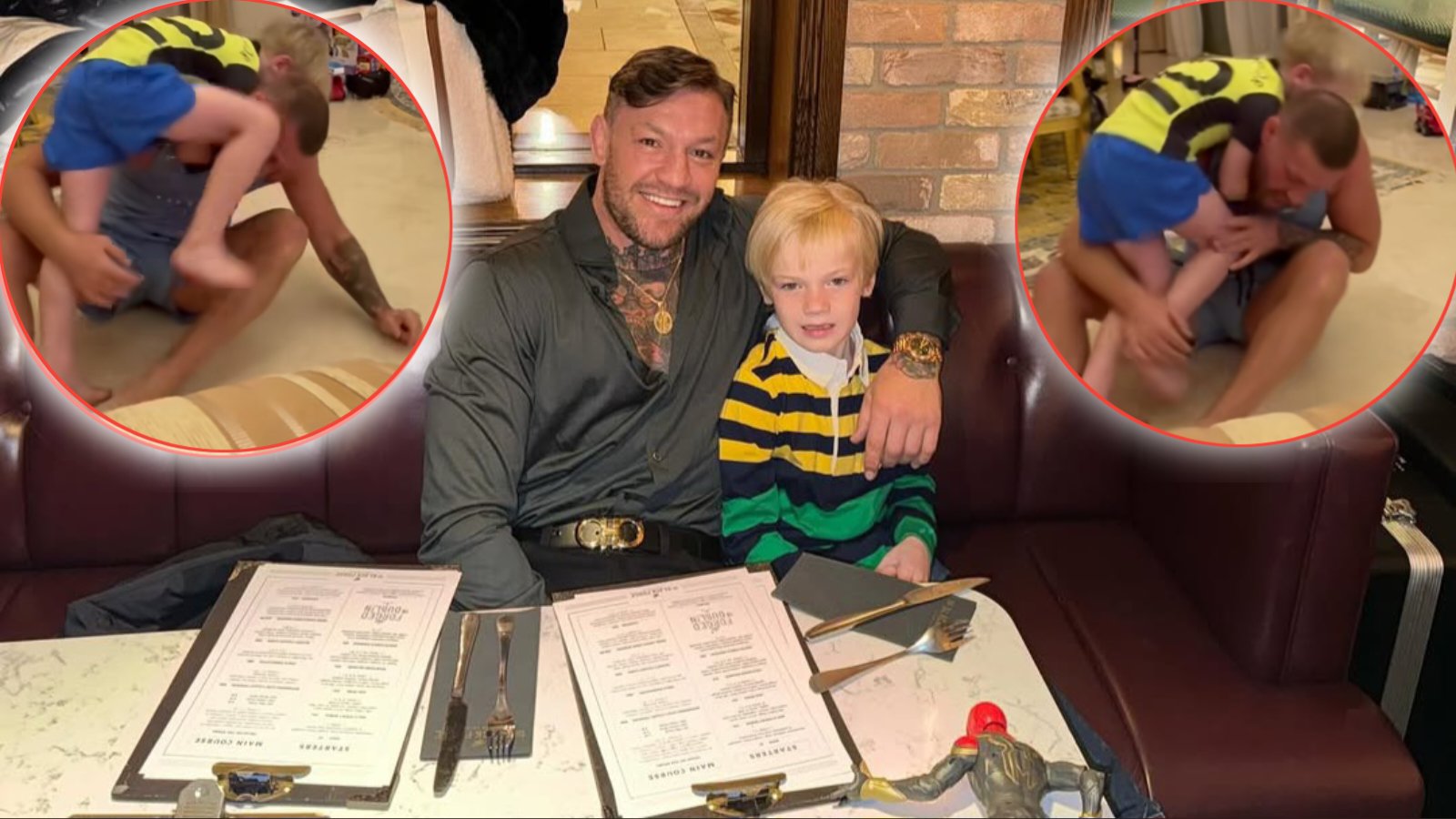 (Video) Conor McGregor spotted spending wholesome time grappling with ...