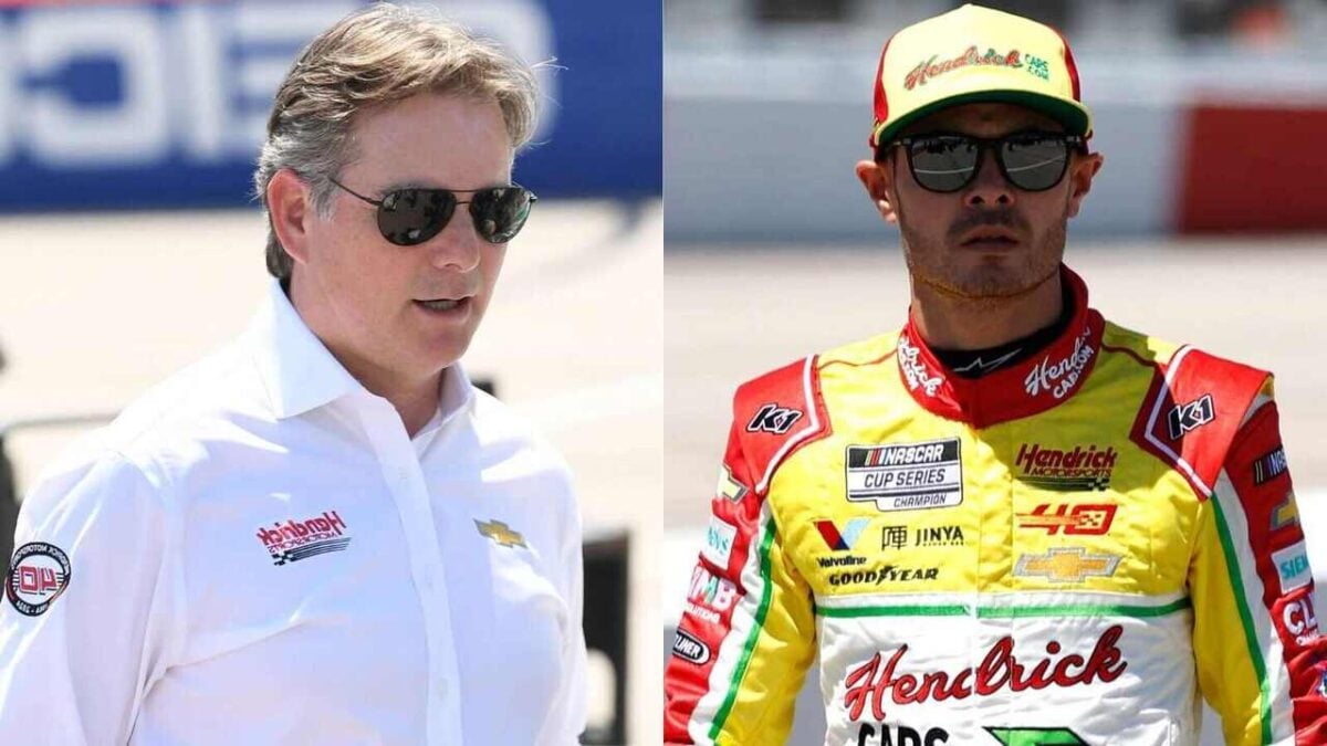 Jeff Gordon claims poor Superspeedway form ‘is getting in Kyle Larson’s ...