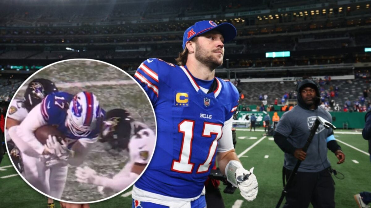 Ravens corner receives $45,000 fine for unflagged hit on Bills QB Josh ...