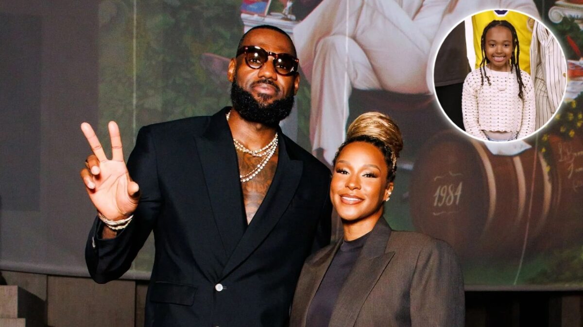 LeBron James' wife Savannah and daughter don white coats in trip to Korea