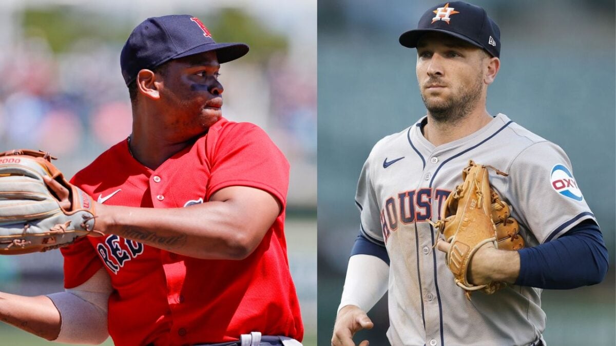 Rafael Devers REFUSING to give up 3B position to Alex Bregman doesn't sit well with fans ...