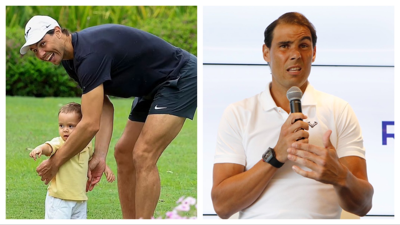 Rafael Nadal admits he has played tennis with his son after retirement ...