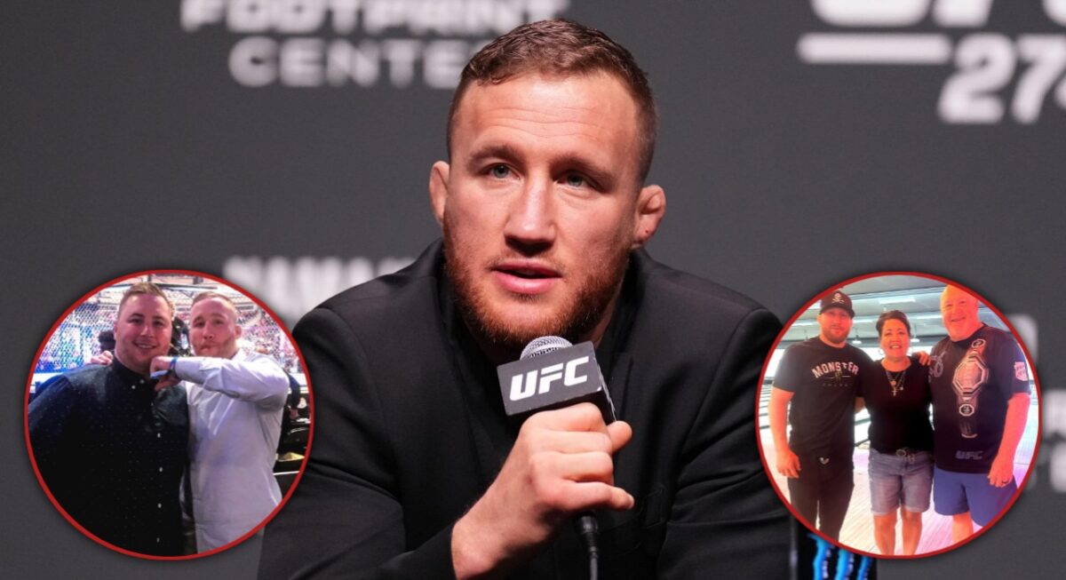 Justin Gaethje prays to 'walk out alive' after UFC 313 war to golf with ...