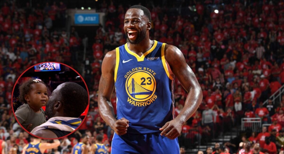 Draymond Green's wholesome moment with daughter goes viral after Warriors win